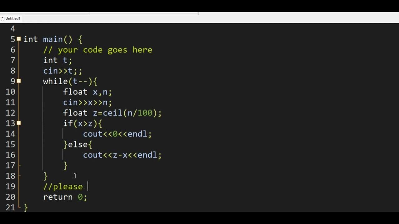 Airlines || codechef contest solution || starter 110 ||Problem Code ...