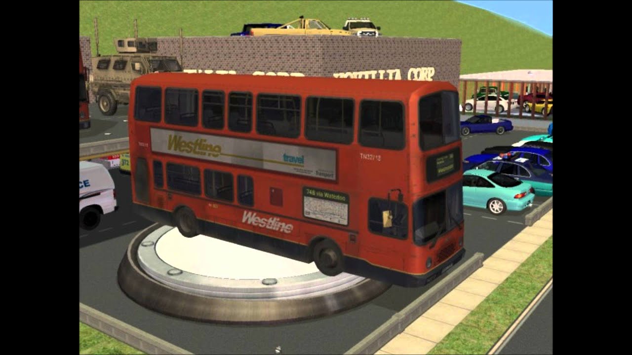 Sims 2 Car Conversion by VoVillia Corp. - Dolco Double-Decker Bus - YouTube