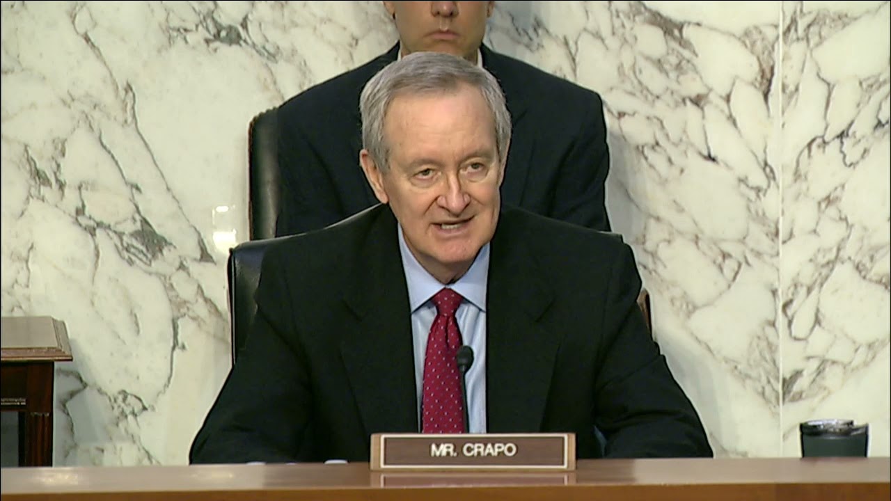 Senator Crapo: "Clean Energy for America Act" Markup Opening Statement ...