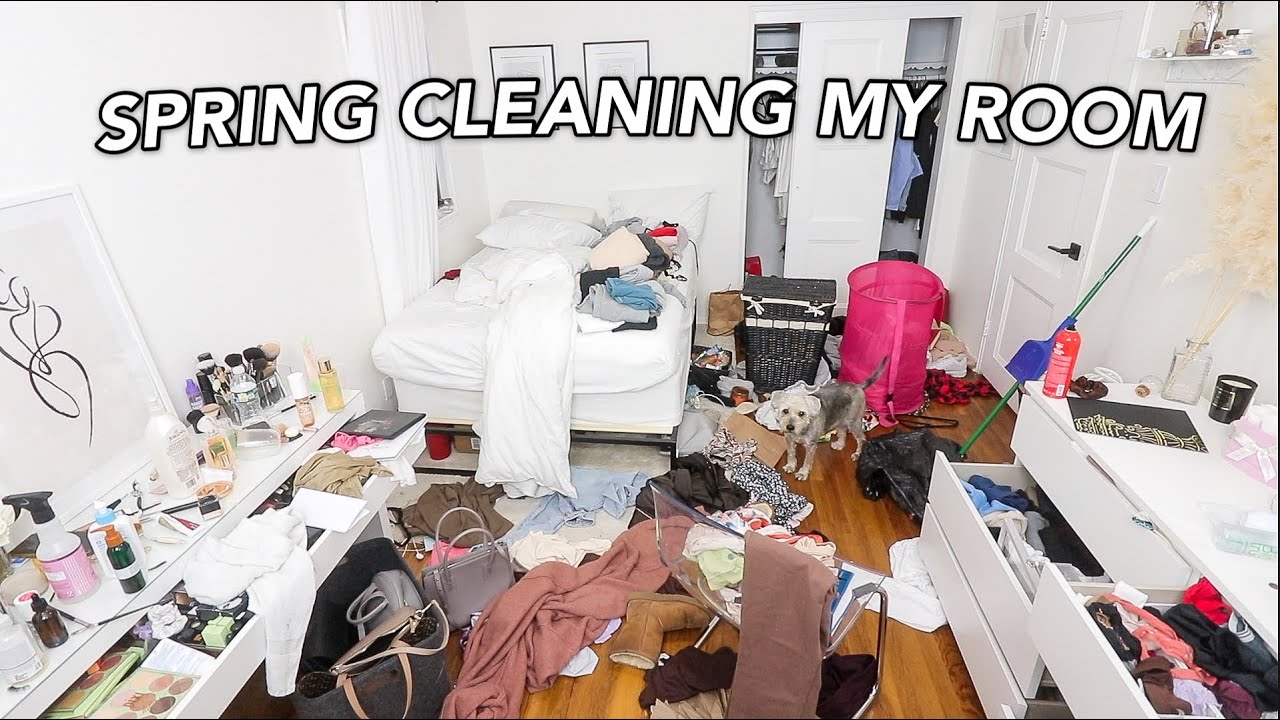 SPRING CLEANING MY ROOM 2022! - YouTube