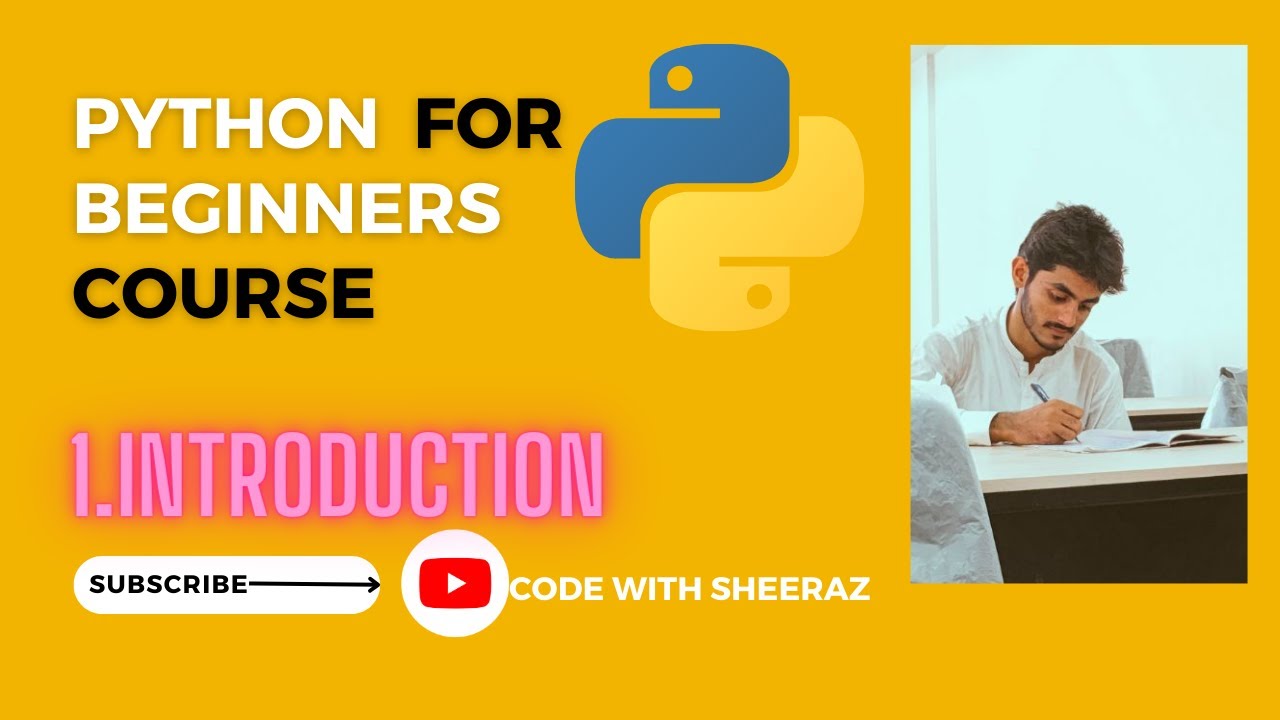 Python Programming For Beginners Introduction To Python Python Tutorial Day 1 Youtube