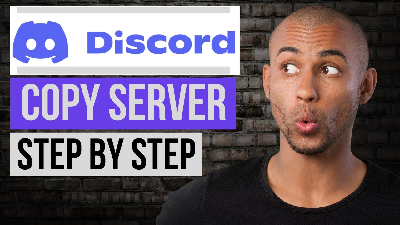How To Copy A Discord Server Step By Step Tutorial YouTube How To Copy A Discord Server Step By Step Tutorial YouTube