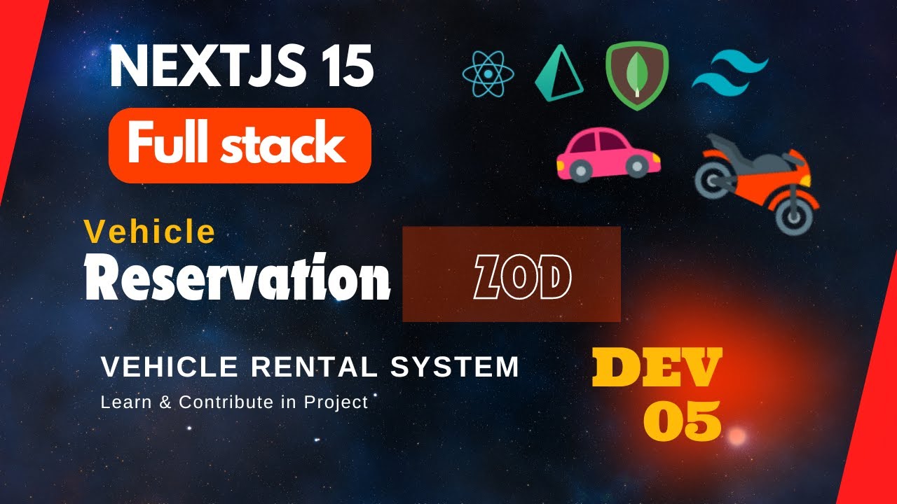 Next.js 15 and React 19: Vehicle Reservation Form | Zod Validation | Dev05 | EzyCode - YouTube