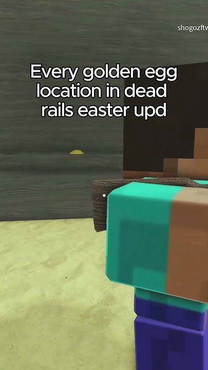 Every GOLDEN EGG Location in Dead Rails Roblox EASTER Update | Dead ...