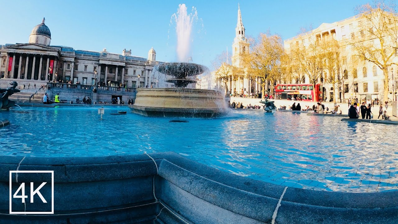 Trafalgar Square 2021 [4K] - YouTube