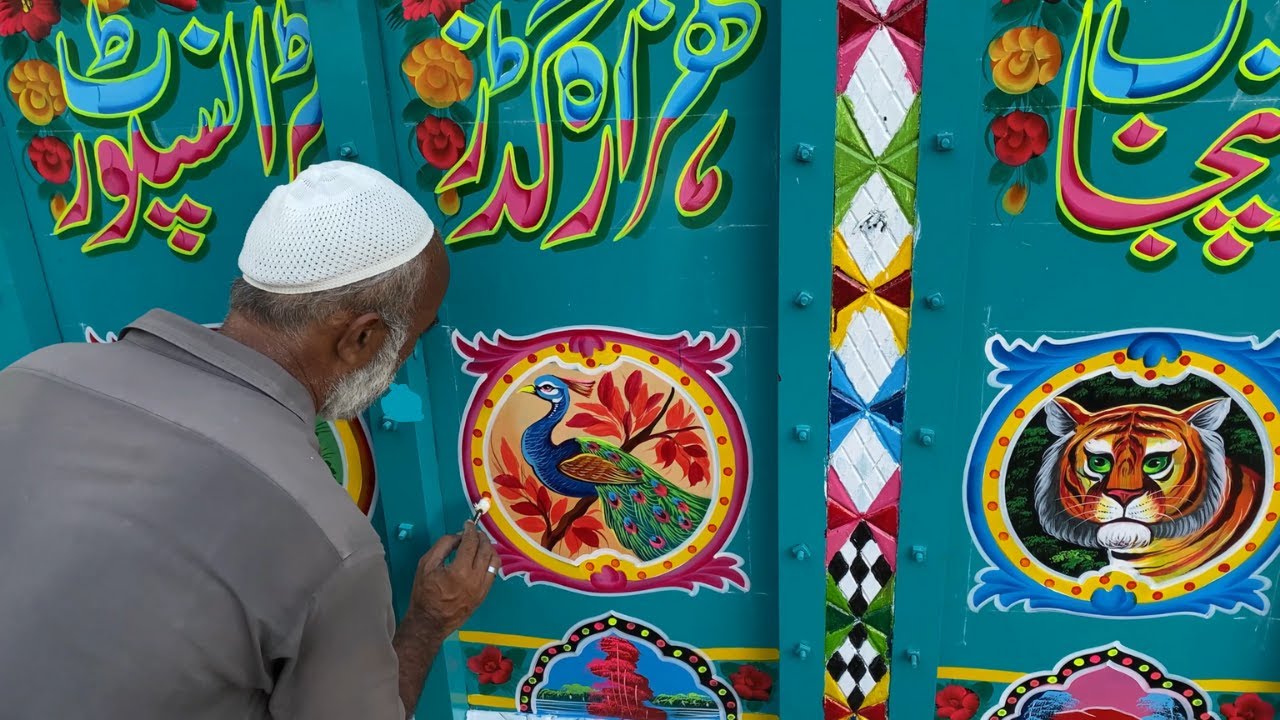 Colors on Wheels : A Deep Dive into the Stories of Truck Art Painting ...