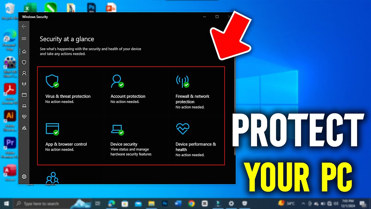 How to Clean Your PC from Viruses in windows 10 - YouTube