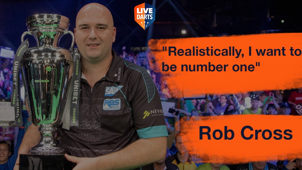 Rob Cross after winning the European Championship: "Realistically, I ...