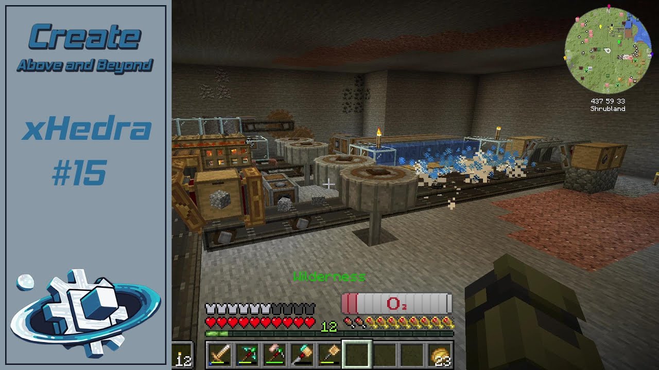 Create Above and Beyond E15 Nether Lava Pumping and Infernal Mechanisms ...