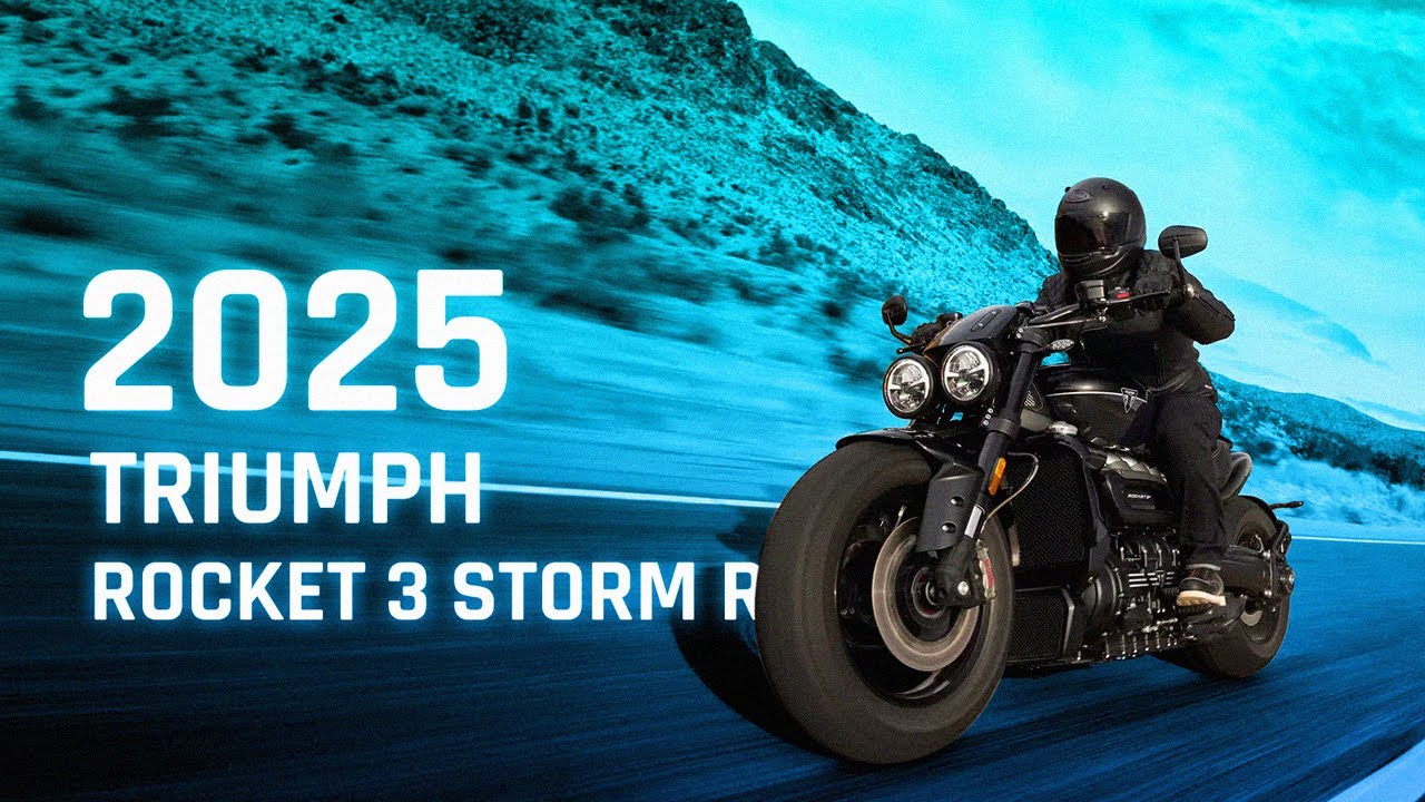 NEW! 2025 Triumph Rocket 3 Storm R | Review, Sibling and Specification ...