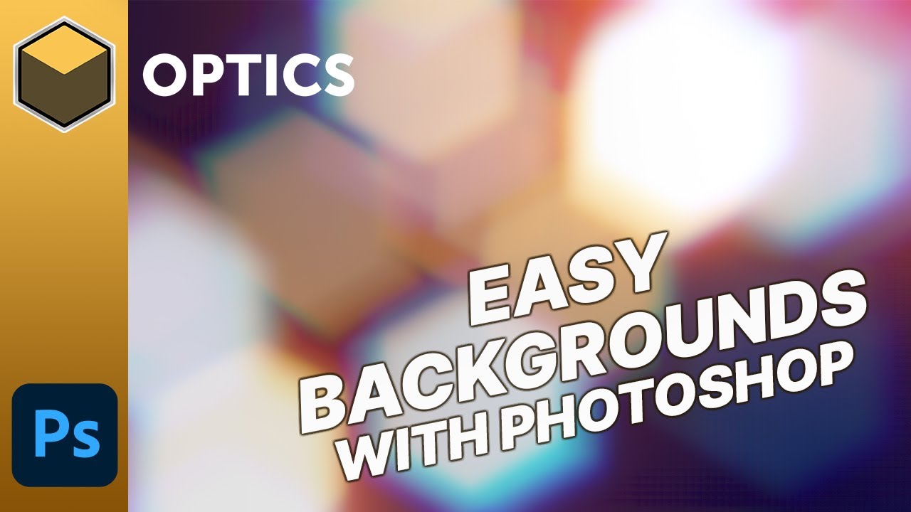 Create Easy Backgrounds with Photoshop & Boris FX Optics - YouTube