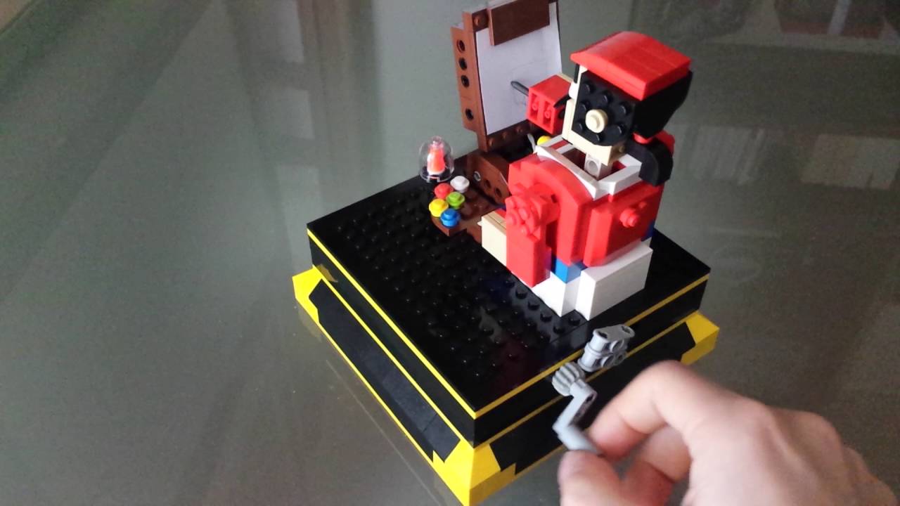LEGO Drawing automaton - Square test - YouTube