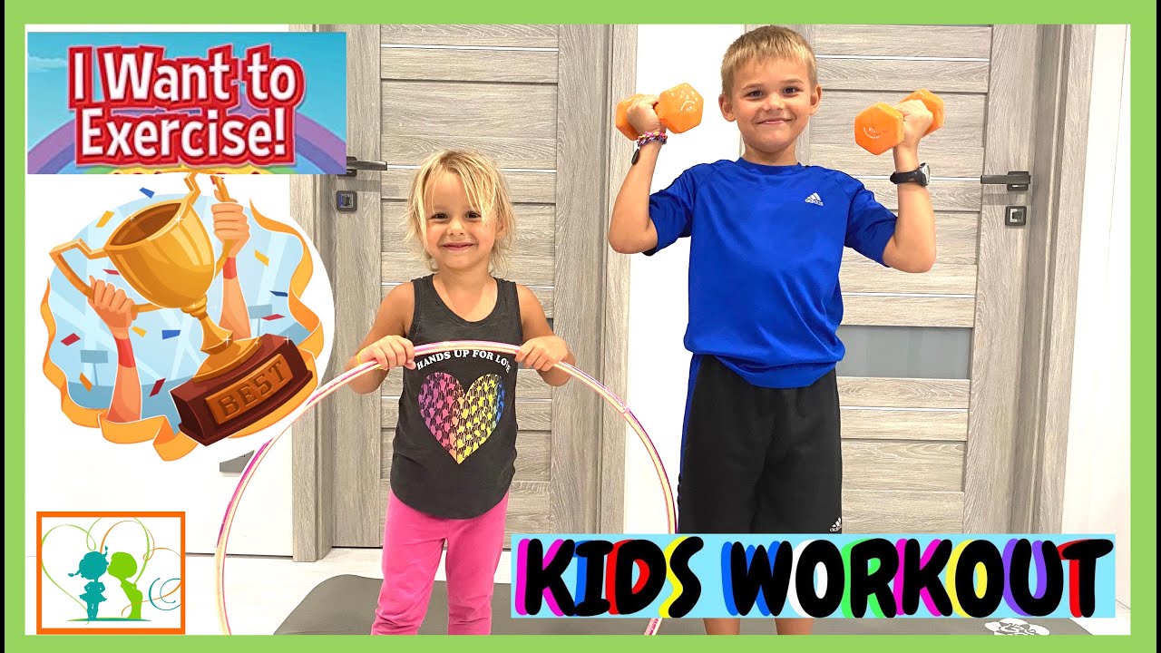 KIDS WORKOUT AT HOME! YOU NEED TO EXERCISE EVERY DAY - YouTube