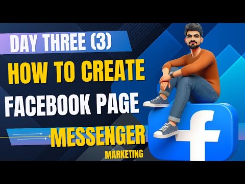 HOW TO CREATE A FACEBOOK PAGE||MESSENGER MARKETING || UMAIR AKRAM - YouTube