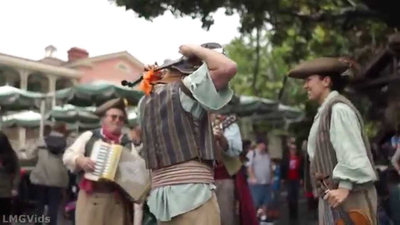 [HD] Disneyland Pirates Singing Showing 1080p - YouTube