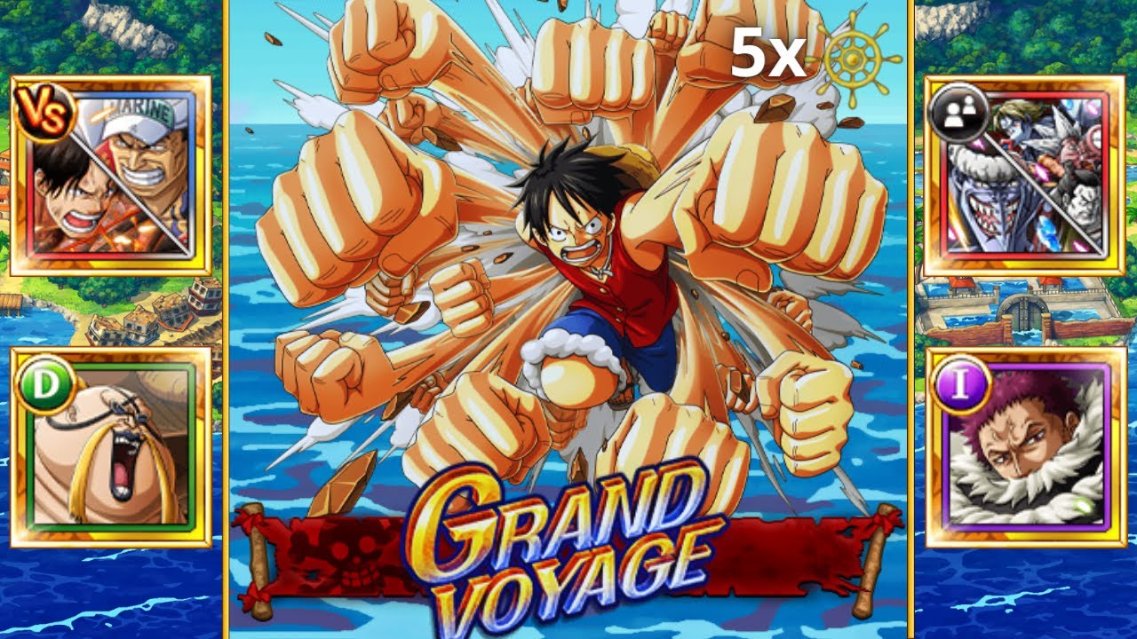 [Grand Voyage] - Luffy V2 LVL5 No Blackbeard/Squard/Mr 3 Team (Old ...