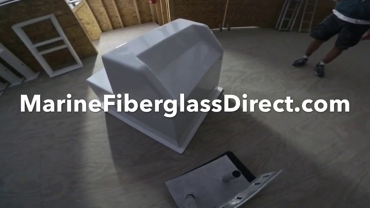 CM Fiberglass Center Console CC06 (MARINE FIBERGLASS DIRECT) - YouTube