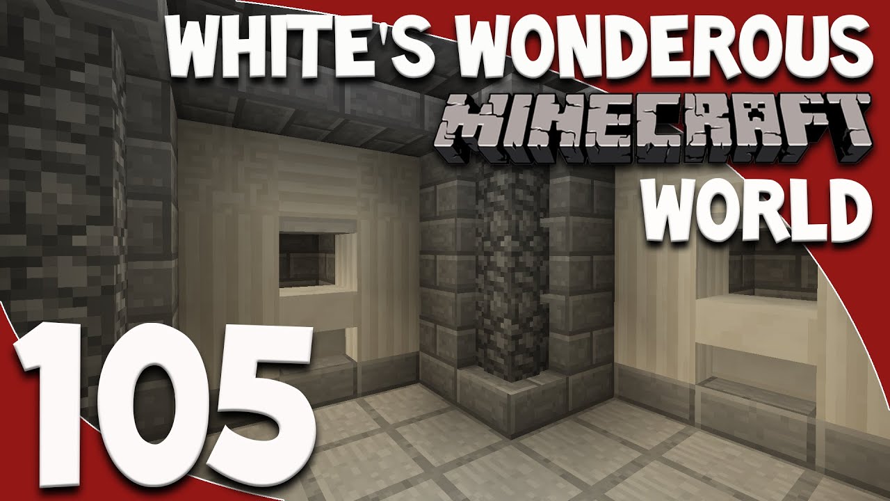 Minecraft: White's Wonderous Minecraft World - 105 - Villagers Stations ...