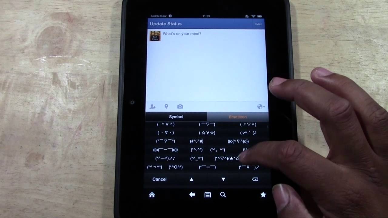 Kindle Fire HD: Cool Build in Imojis and Smilies | H2TechVideos - YouTube