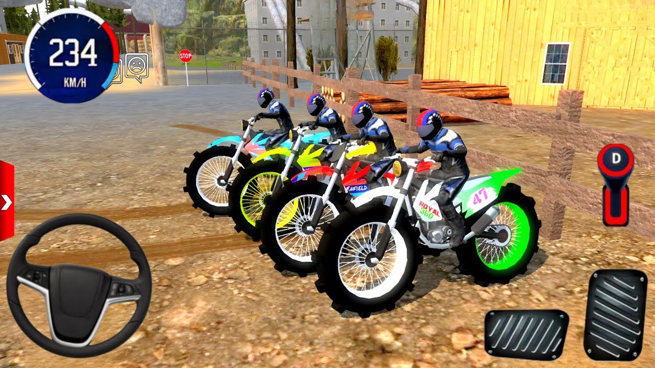 Motocross Bike Dirt Racing Simulator 3D - Off-Road Bike Stunt Driving ...