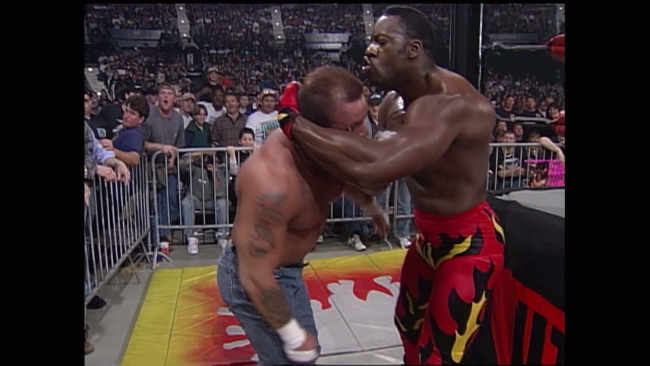 Booker T vs Perry Saturn | WCW Monday Nitro January 12, 1998 - YouTube