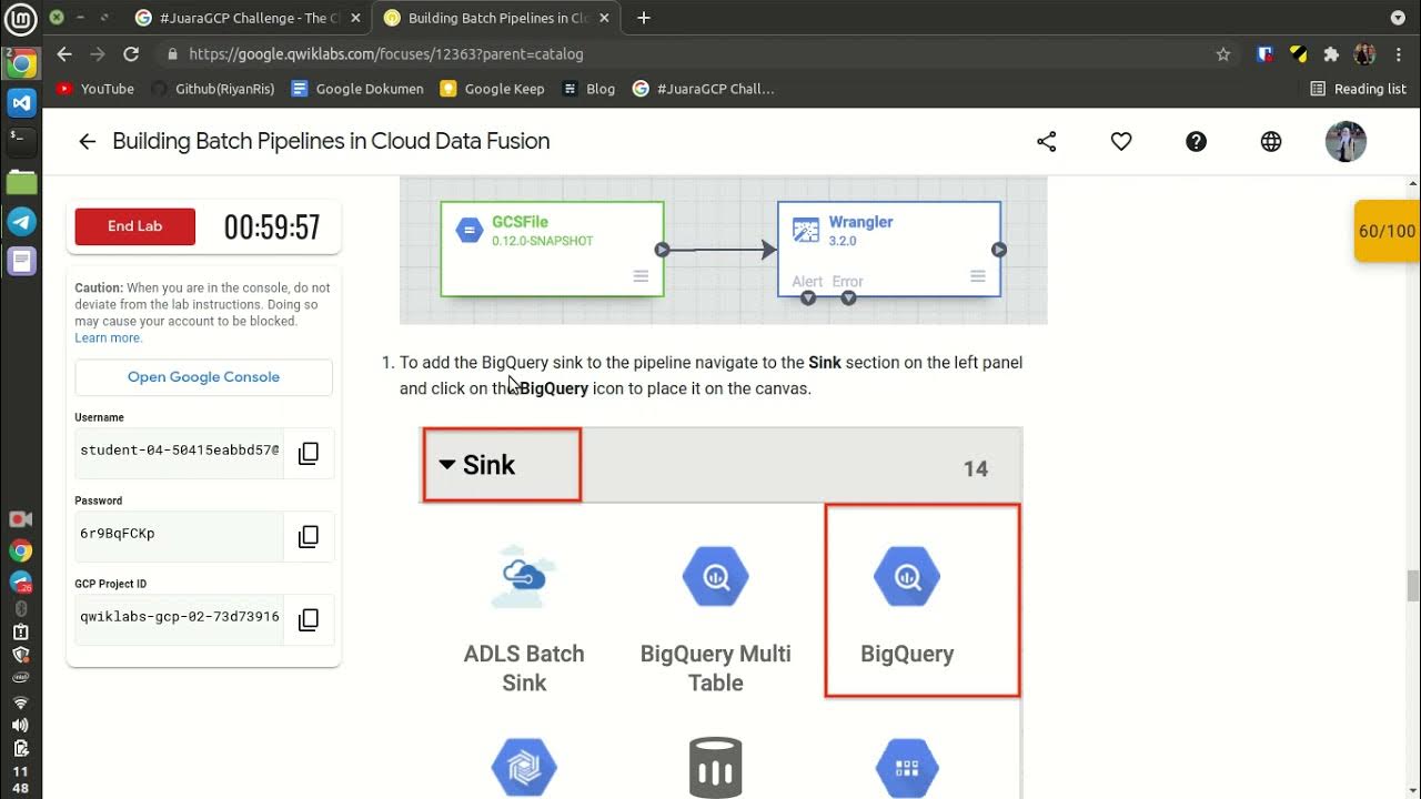 Building Batch Pipelines in Cloud Data Fusion GSP807 - YouTube