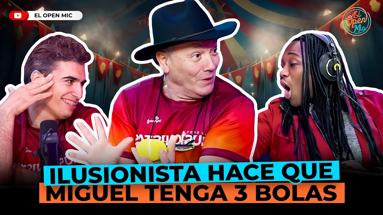 ILUSIONISTA HACE QUE MIGUEL TENGA 3 BOLAS COMO ELIAS, MAGO DABA DESDE ...