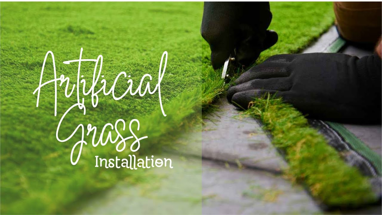 How to install artificial grass? | Best Artificial Grass Installer in Dubai - YouTube