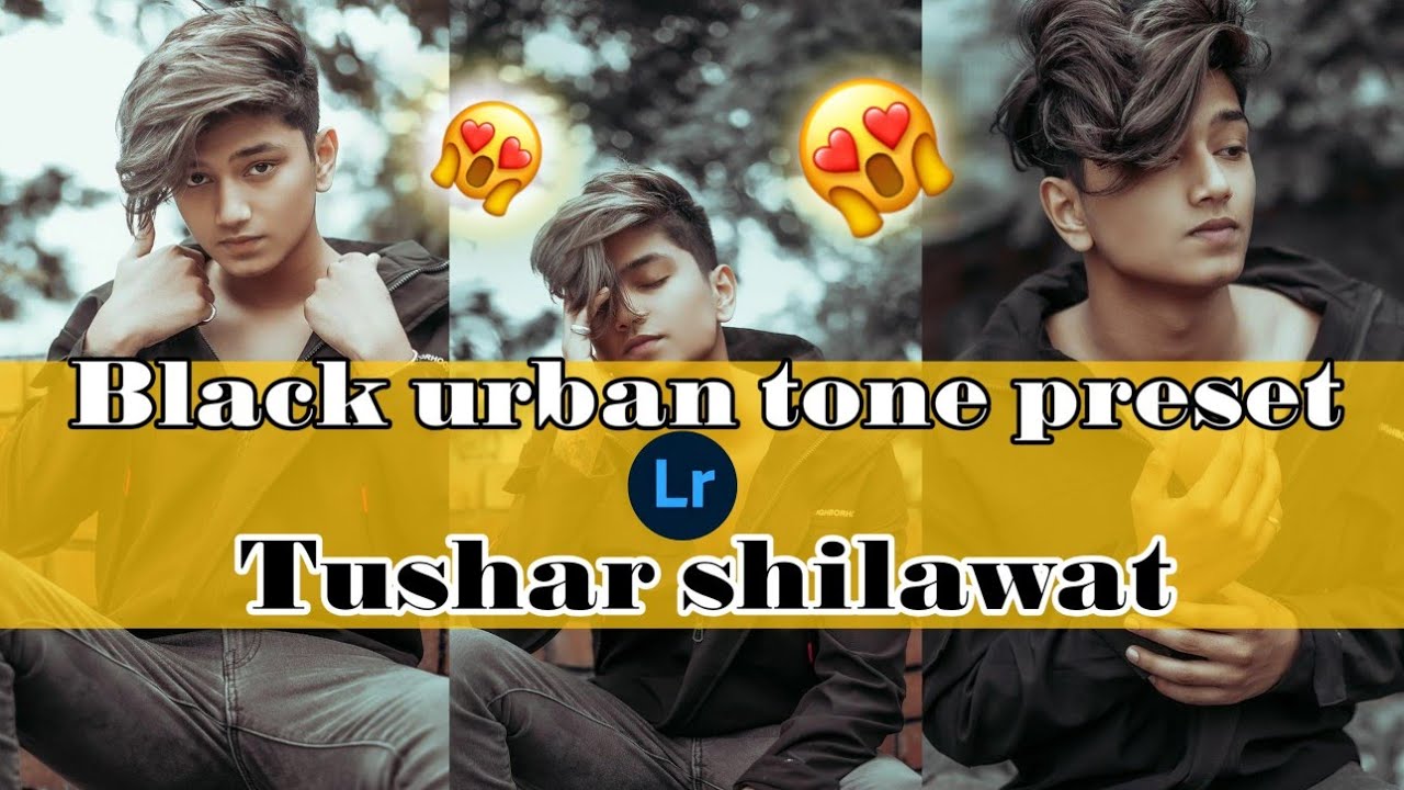😱Free! Lightroom preset / Black urban tone preset / tushar silawat / - by pixel vibe - YouTube