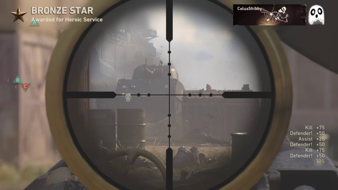 Call of Duty®: WWII Hard scope scrub - YouTube