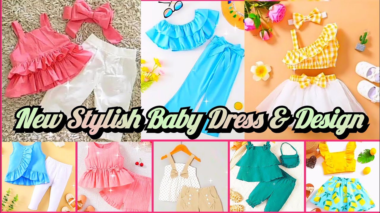 New Stylish Casual Baby dress Frock,Shirt & Top ||New Baby Design Ideas ...