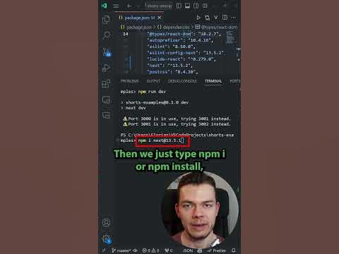 Npm: How to Install a Specific Package Version #nodejs #frontenddevelopment #webdevelopment # ...