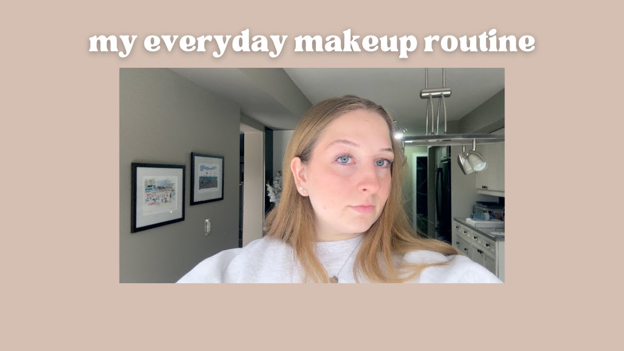 My relaxing everyday makeup routine! | elf, rare beauty & more! - YouTube