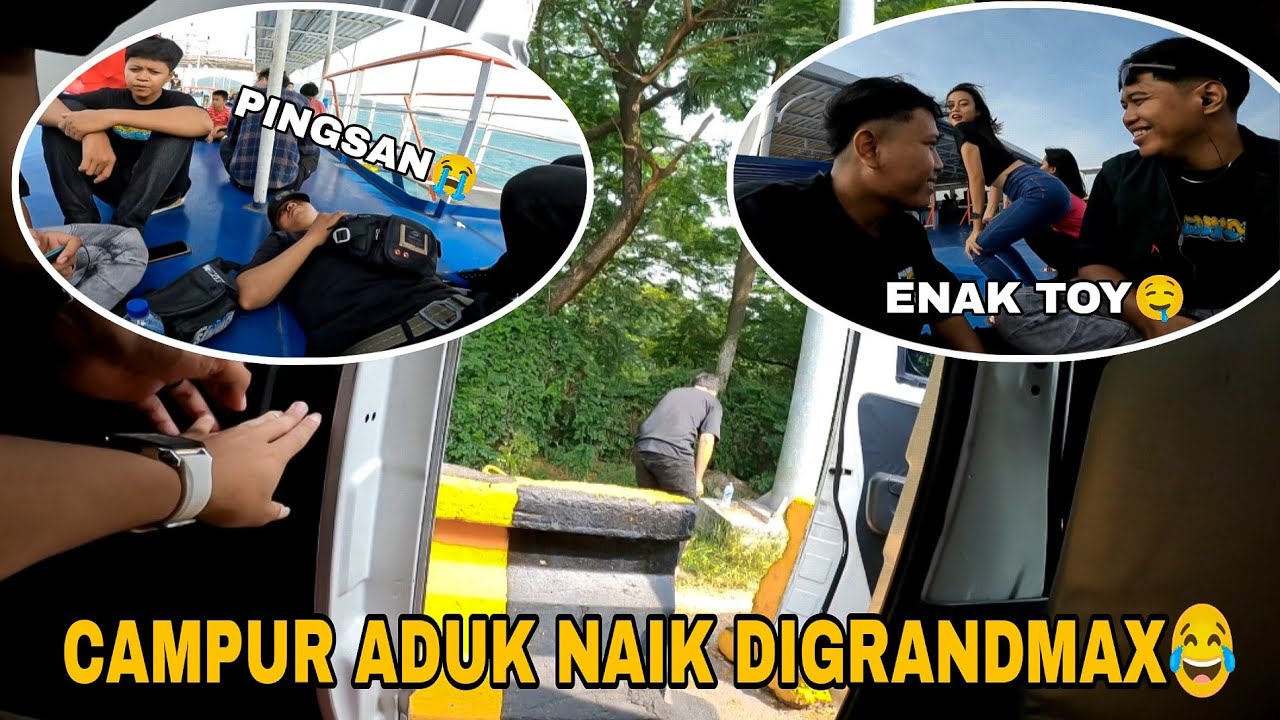 GAGAL SAMPE LAMPUNG‼️BANYAK YG MABOK NAIK GRANDMAX PERJALANAN 15 JAM ...