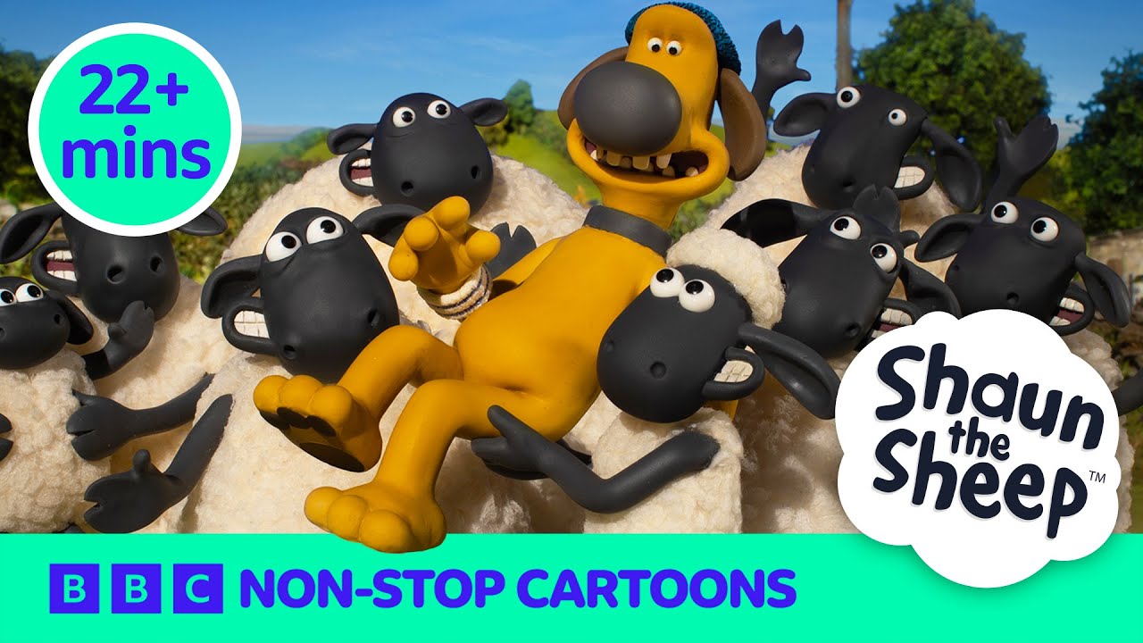 Shaun the Sheep | 22+ Mins of Bitzer's Best Bits! | Cartoons for Kids ...