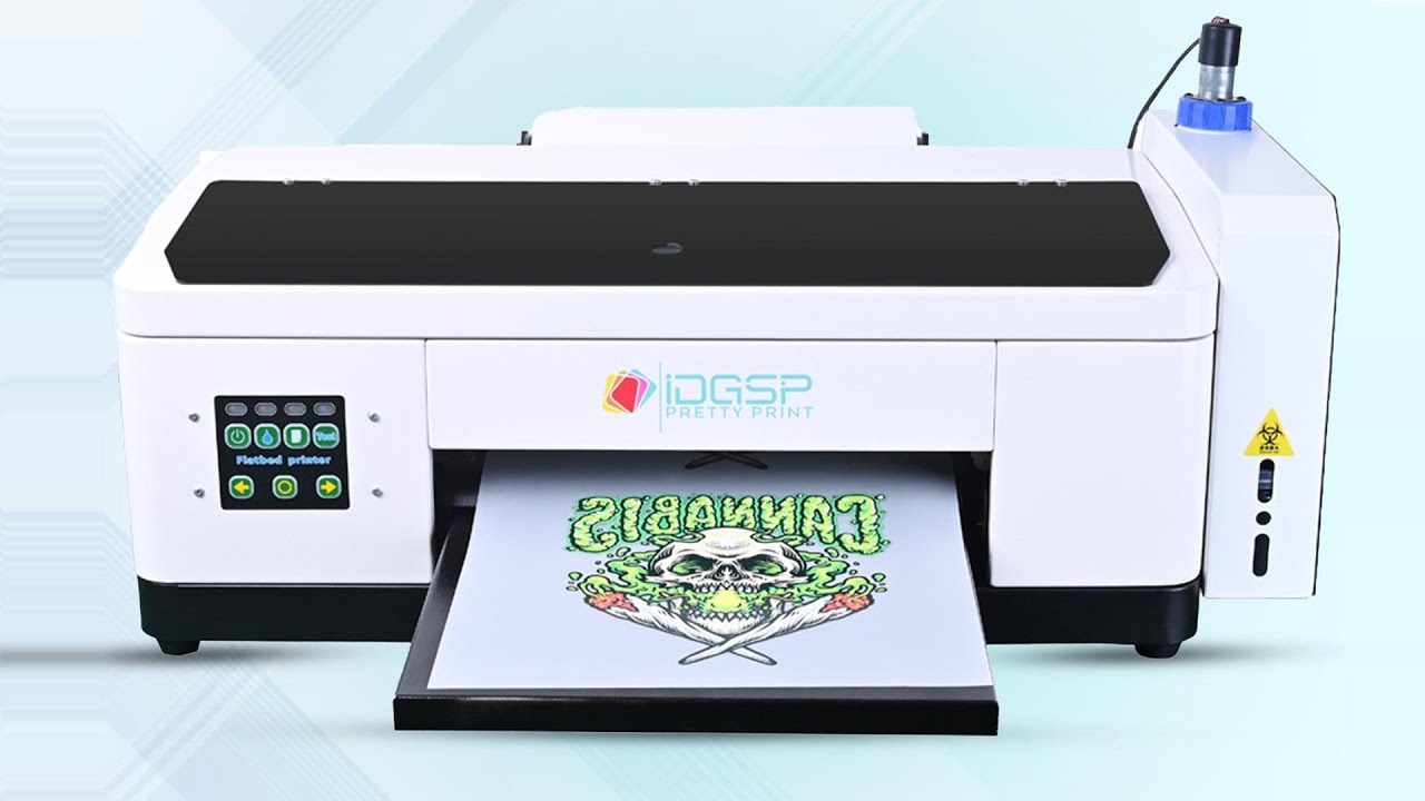 iDGSP DTF Printer Setup Process TEST PRINT - YouTube