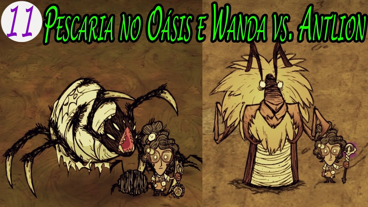 Wanda Eps 11 - Wanda Vs. Antlion / Don't Starve: Together - YouTube