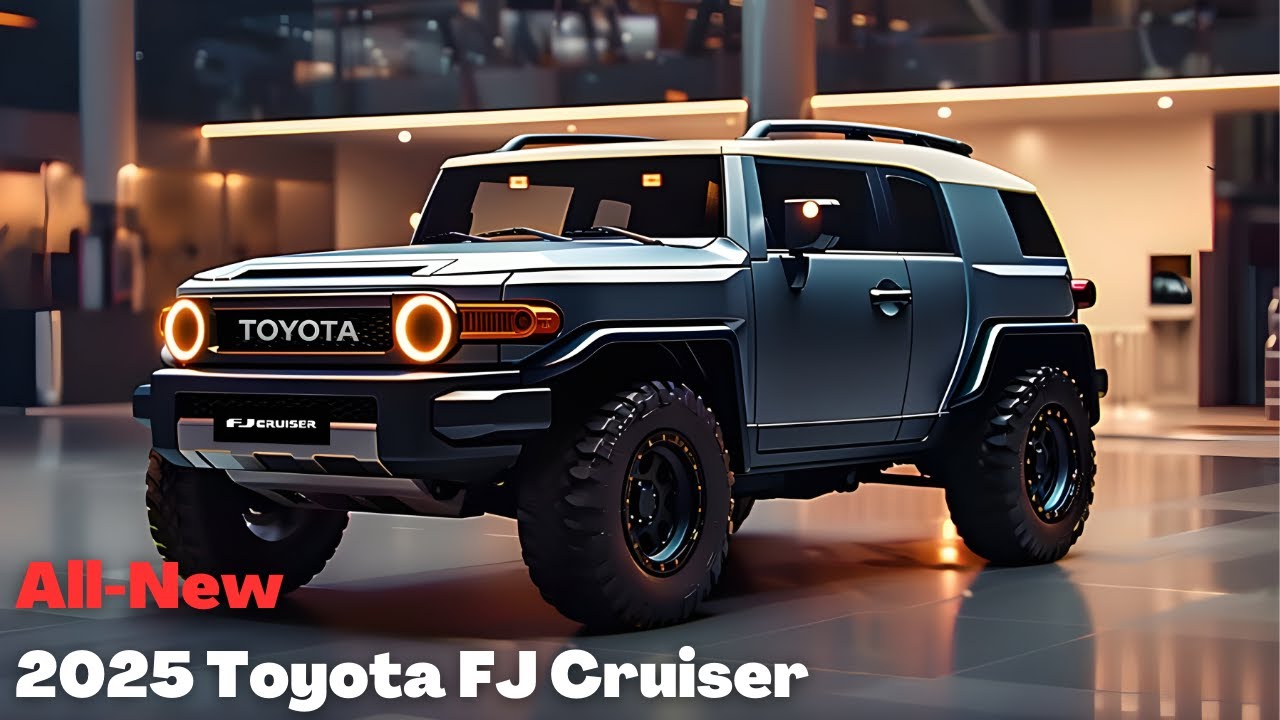 All New 2025 Toyota FJ Cruiser Reveal! - First Look - YouTube