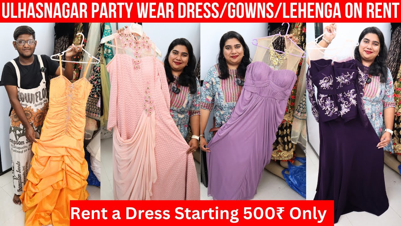 Ulhasnagar Dress On Rent Shop Rent Party Wear Gowns Lehenga One ulhasnagar-dress-on-rent-shop-rent-party-wear-gowns-lehenga-one