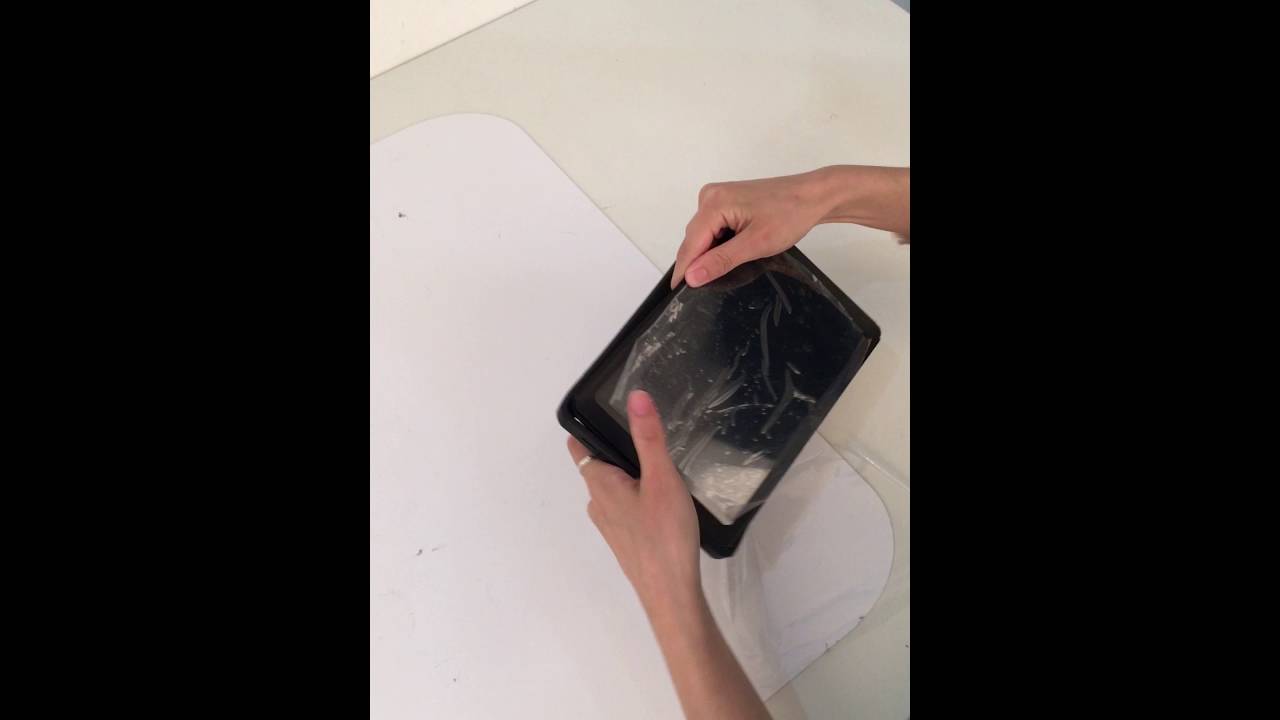 Rugged tablet case installation guide - YouTube