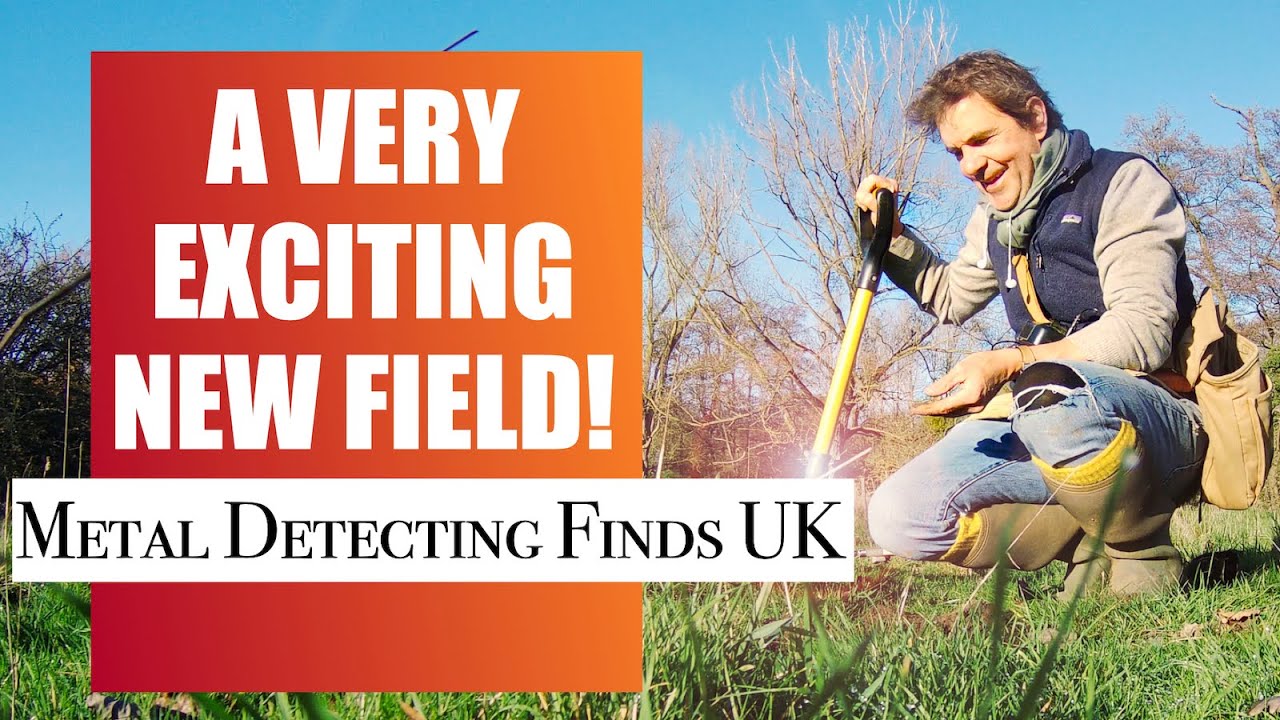 Metal Detecting UK ... GREAT HOPE on a NEW FIELD!!!! - YouTube