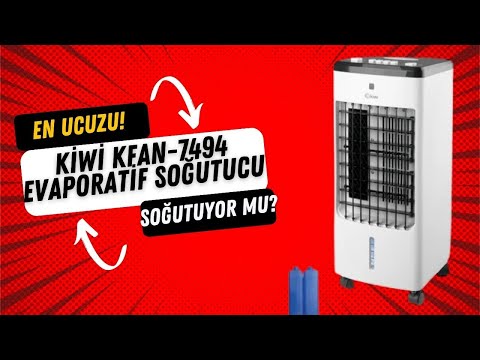EN UCUZ EVAPORATİF SOĞUTUCUYU ALDIM! Kiwi Kfan-7494 Evaporatif Hava Soğutucu İncelemesi