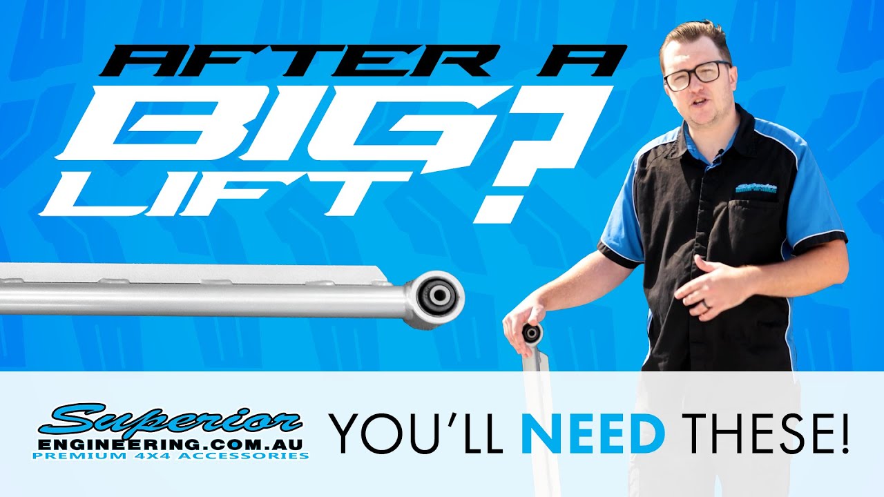 Superior Engineering’s Control Arms Long Arm Kit for Nissan Patrol’s ...
