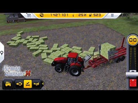 Fs14 farming simulatör 2014 / süt için inek yemi / cow feed for milk / # 383 HD /