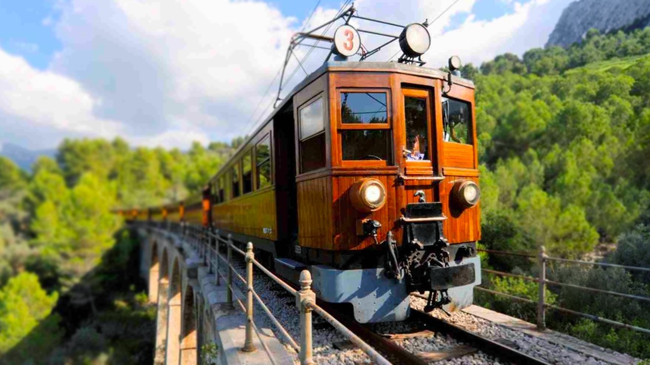 Mallorca Scenic Journey: Wooden Train Ride from Palma to Tramuntana ...