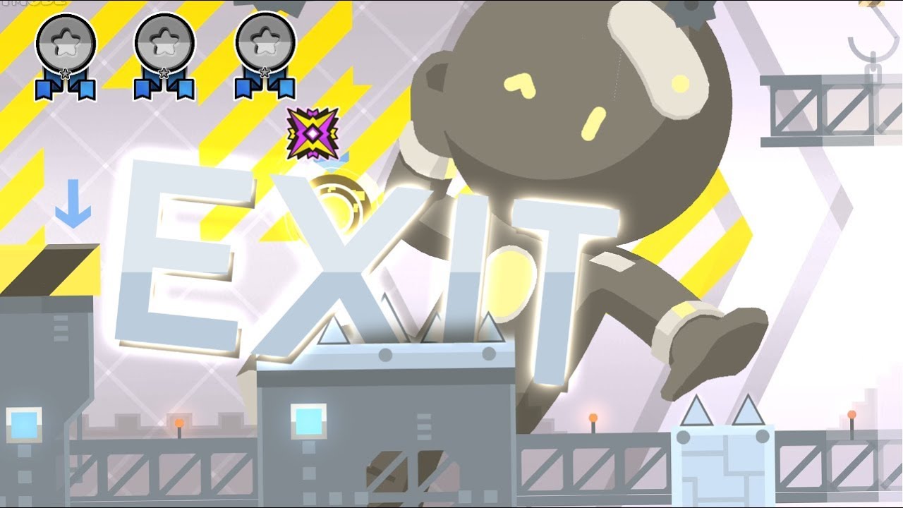 "EXIT" by Knots [All Coins] | Geometry Dash 2.11 - YouTube