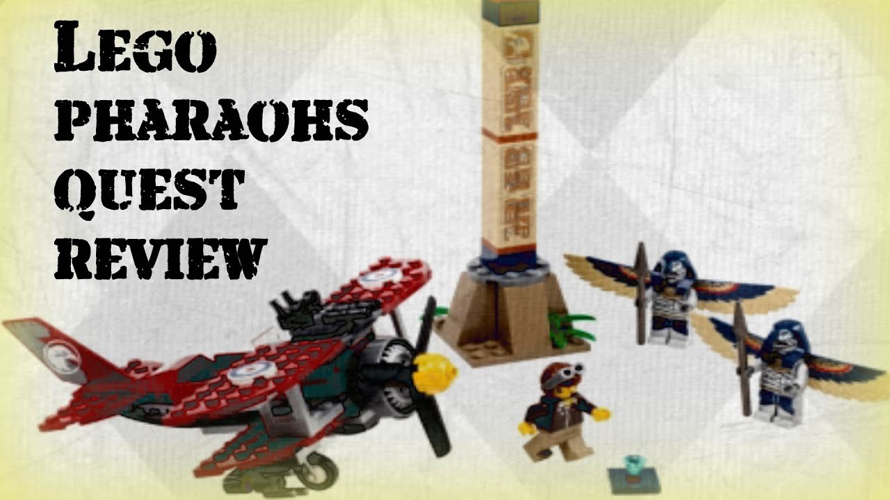LEGO | 2011 Pharaoh's Quest | Flying Mummy Attack 7307 Review - YouTube