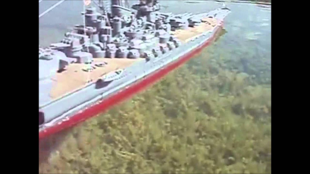 LARGE SCALE RADIO CONTROL YAMATO BATTLESHIP - YouTube