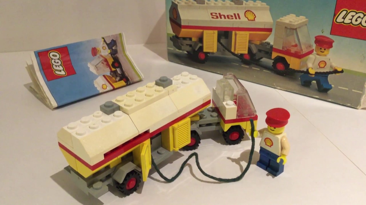 Vasser Looks at LEGO: Classic Shell Tanker Set 671 / part 2 - YouTube