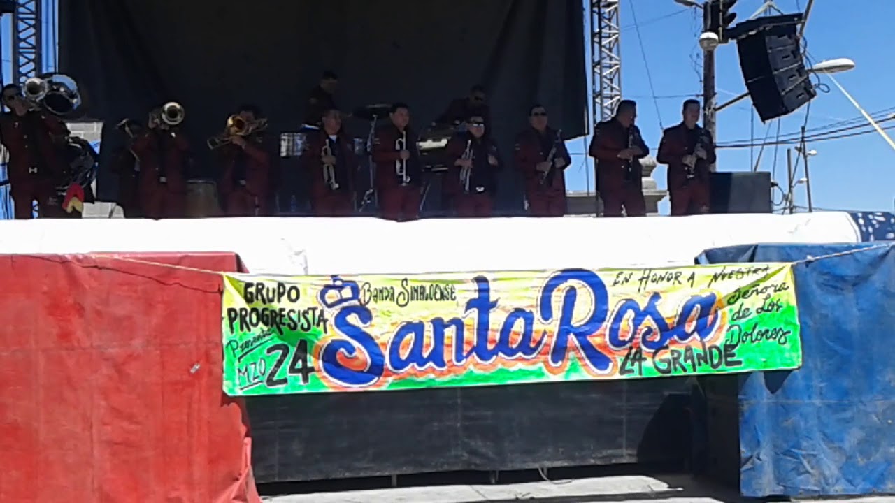 BANDA SANTA ROSA LA GRANDE - " EL DUENDE NEGRO" - YouTube
